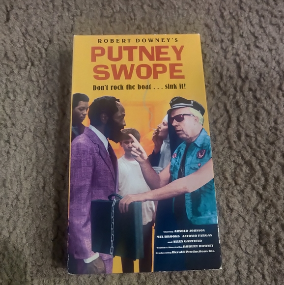 Media | Putney Swope Vhs 1995 Robert Downey Sr Arnold Johnson | Poshmark